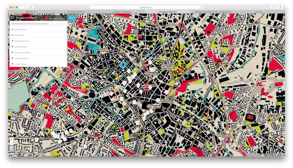 BIRMINGHAM MAP (2015)